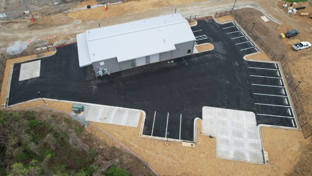 Maintenance Building Completed | Shoosmith Construction