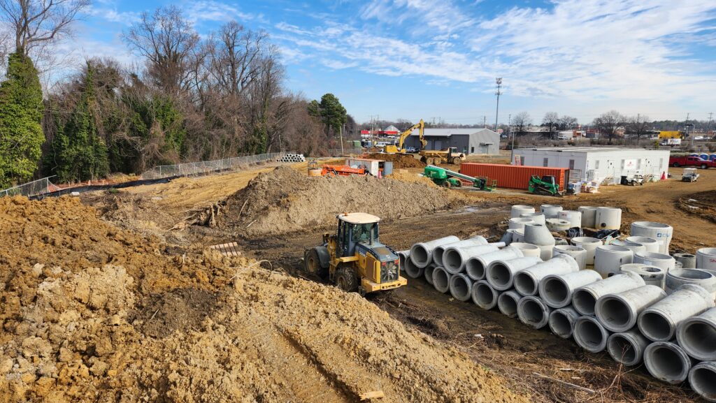 Storm Pipe and Grading | Shoosmith Construction