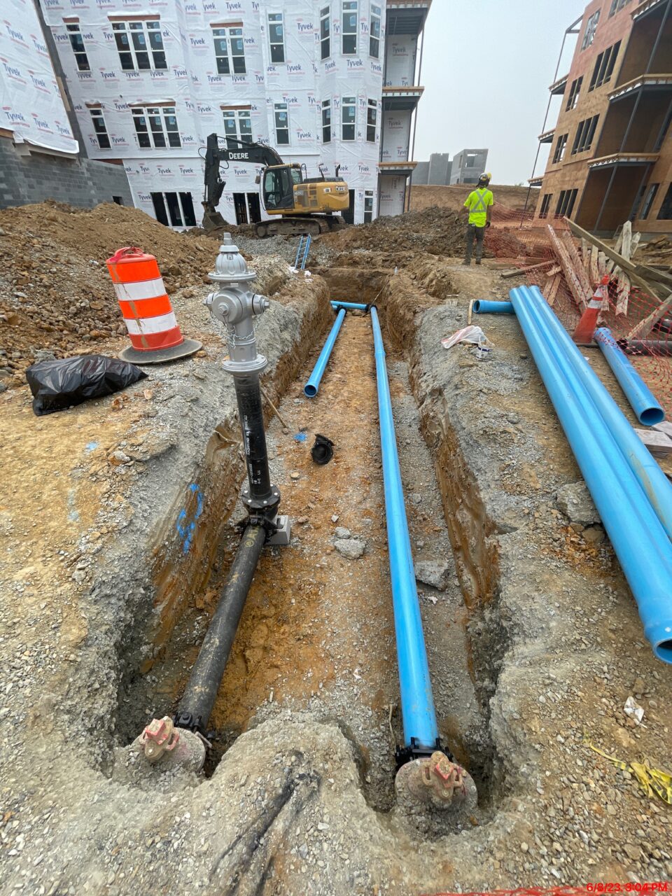 Waterline/Fireline Installation | Shoosmith Construction