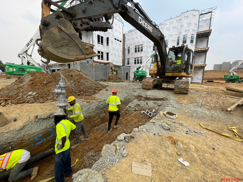 Waterline Installation | Shoosmith Construction